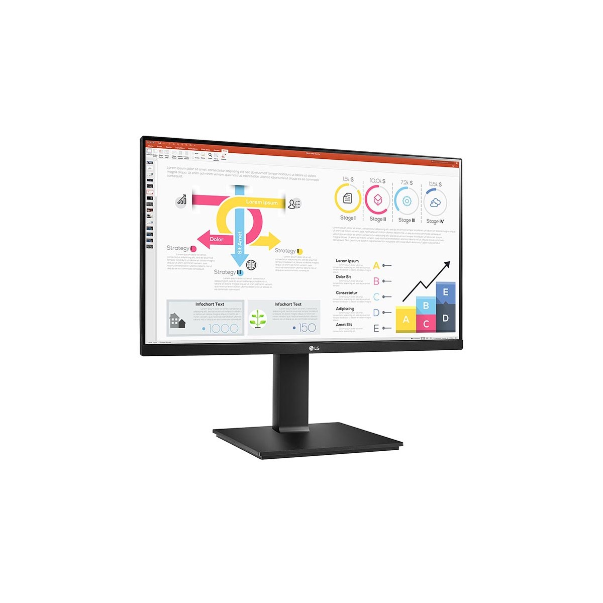 LG 24QP750-B 23.8" 2K QHD IPS 75Hz | Monitor - Màn hình | Voke Gaming
