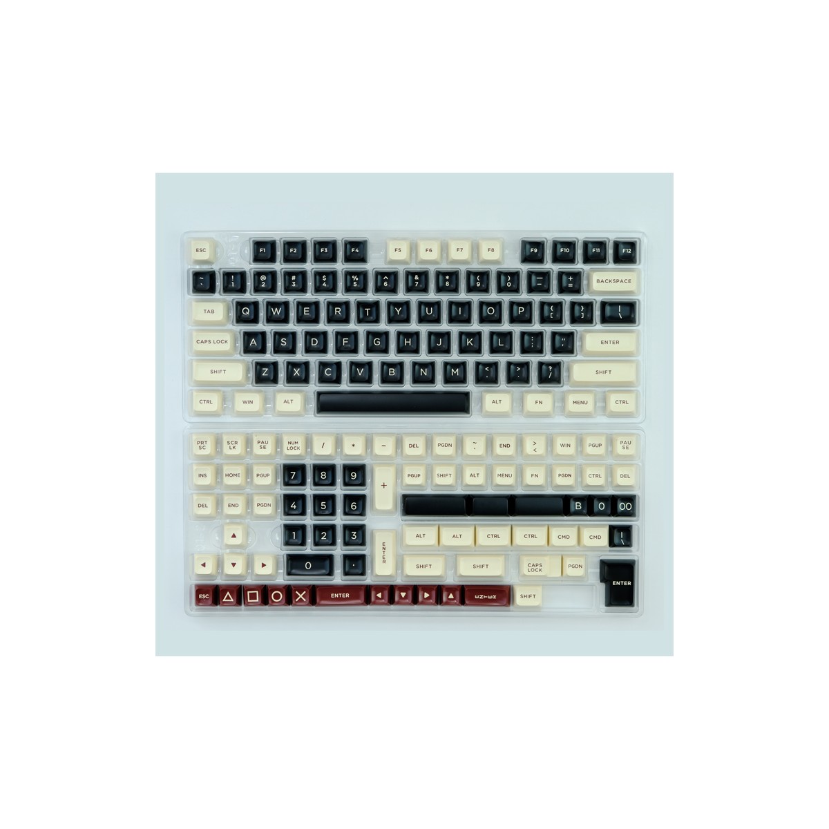 Keycap bàn phím cơ DSA PBT Injection molding 152 Phím | Voke Gaming